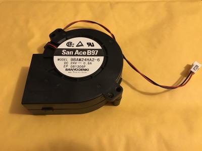 China Noritsu W414289-01 Minilab Spare Part San Ace B97 9BAM12P2G0 12VDC 1.85A 4 Wire Fan for sale