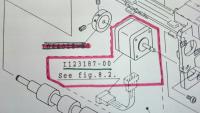 China Noritsu QSS3201 3202 Minilab Spare Part I123187 I123187-00 Pulse Motor 24V for sale