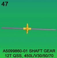China A5099860 A5099860-01 SHAFT GEAR TEETH-12 FOR NORITSU qsf450L,V30,V50,V100 minilab for sale