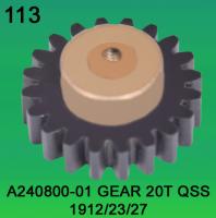 China A240800 A240800-01 GEAR TEETH-20 FOR NORITSU qss1912,2301,2701 minilab for sale