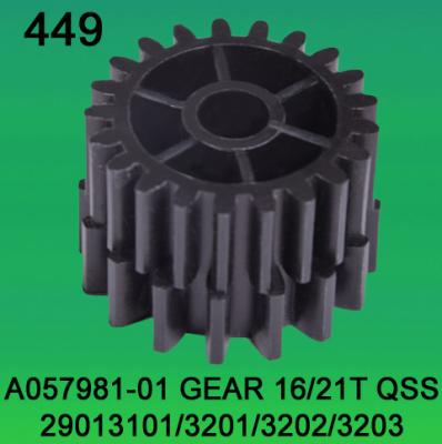 China A057981-01 GEAR TEETH-16/21 FOR NORITSU qss2901,3101,3201,3202,3203 minilab for sale