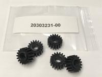 China Noritsu LPS24 Pro Minilab Gear 17 Tooth 8mm Orifice H153074-00 Replacement Part for sale