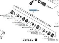China Noritsu QSS3201 3202 Minilab Spare Part Roller B020122-01 B020122 2pcs for sale