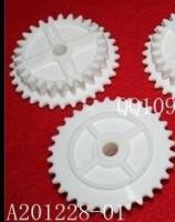 China Noritsu Minilab Parts Gear A201228 A201228-01 Plastic Material White Color 2pcs for sale