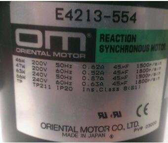 China Noritsu Minilab Spare Part Oriental Motor E4213 554 Reaction Synchronous 60W for sale