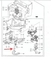 China Fuji Frontier 350 370 355 Minilab Spare Part Pad 392C938725 386D889981C for sale