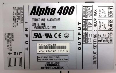 China Fuji Frontier FP363 563 Minilab DC Power Supply Alpha 400 125G03703 24V for sale