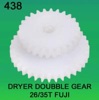 China DRYER DOUBBLE GEAR TEETH- 26/35 FOR FUJI FRONTIER minilab for sale