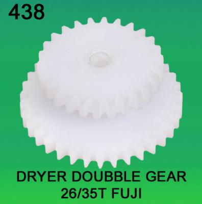 China DRYER DOUBBLE GEAR TEETH- 26/35 FOR FUJI FRONTIER minilab for sale