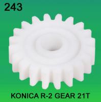 China GEAR TEETH-21 FOR KONICA R2 MODEL minilab for sale