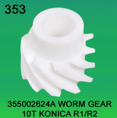 China 355002624A / 3550 02624A WORM GEAR TEETH-10 FOR KONICA R1,R2 minilab for sale