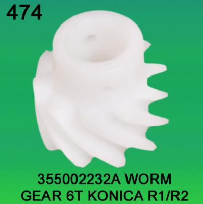 China 355002232A / 3550 02232A WORM GEAR TEETH-6 FOR KONICA R1,R2 minilab for sale