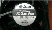China SANYO DENKI San Ace DC 24V 0.25A 109R1224H1051 Brushless Cooling Fan for Fuji Minilab for sale