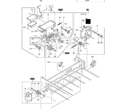 China Fuji 350 370 355 Minilab Large Size Expulsion Section Plate Rack Side 349F0678F 349F0678 for sale