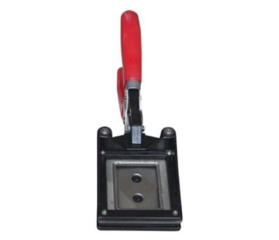 China Manual Hand Held Photo Cutter 26x32mm for Passport ID VISA License Picture Punch 35x45mm Right Corner for sale