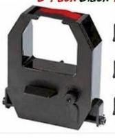 China Acroprint Models ATR240 And ATR360 Replaces Acroprint Part ATR242 Compatible Ribbon Cartridge BLACK-RED Improved for sale