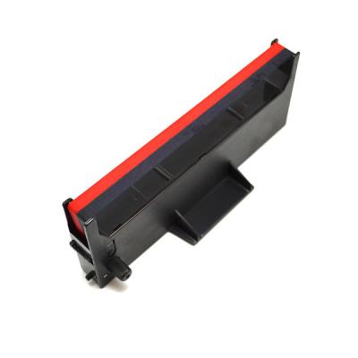China Black Red Nylon Time Recorder Ribbon For Maruzen ATR701 12.7mm Width for sale
