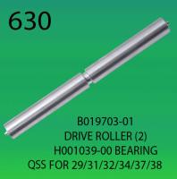 China Noritsu Minilab Driver Roller B019703-01 with Bearing H001039-00 for 2901-3801 Conveyor Belt for sale