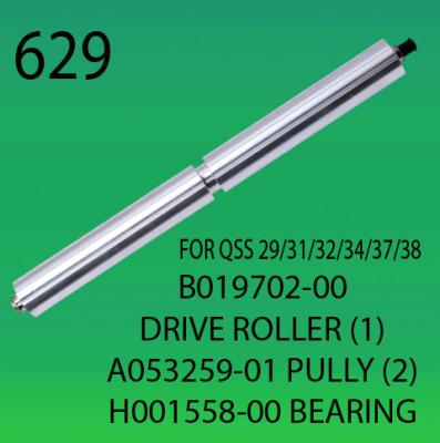 China B019702 Driver Roller with Pulley Bearing for Noritsu Minilab 2901-3801 Conveyor Belt for sale