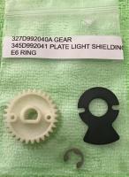 China Fuji Frontier 390 Minilab Gear 327D992040A Plate Light Shielding E6 Ring Spare Part for sale