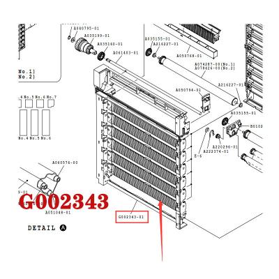 China Noritsu QSS 29 32 37 Minilab Spare Part Rack G002344 G002343 for sale