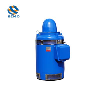 China 125HP 90KW Vertical Hollow Shaft Asynchronous Motor IP54 380V 50Hz Turbine Pump Motor for sale