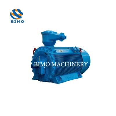 China YB High Voltage Explosion Proof AC Motor 6kV Three Phase Squirrel Cage IP55 0.75-315kW for sale