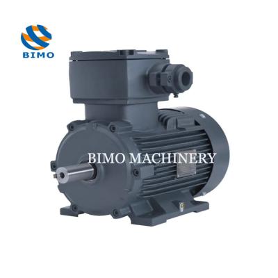 China 0.75-315kW ATEX Explosion Proof Three Phase Motor 380V/660V IP55 Rated for sale