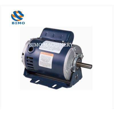 China NEMA 48 Frame Dripproof Single-Phase AC Motor 1/2HP 1800 RPM with Resilient Base IP23 Protection for sale