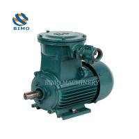 China YB3 Explosion Proof Motor IP55 Rated 0.75-315kW 380V/660V Three Phase Industrial Motor for sale
