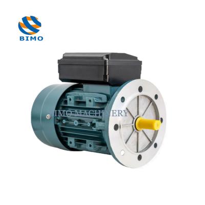 China MY-712-4 CE Approved 0.37kW B5 Foot Single Phase Induction Motor 1400 RPM 220V for sale