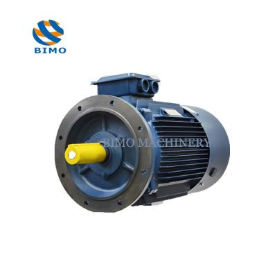 China YE2 YE3 IE2 IE3 Three Phase Asynchronous Motor 0.55kW to 75kW B5 Mounting Industrial Grade for sale