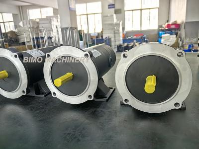 China China Brush DC Motor 1/2 HP 1800 RPM 24VDC 56C TEFC PMDC Motor with Foot for sale