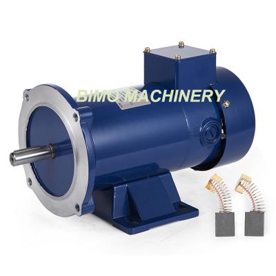 China NEMA 56C 1/4hp to 2hp 1750RPM TEFC Permanent Magnet DC Motor 90V 180V for sale