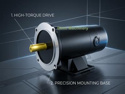 China NEMA 56C 24V TEFC Brushed Permanent Magnet DC Motor 3/4HP 1750RPM IP54 Industrial Grade for sale