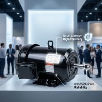 China Premium Efficiency AC Motor 5HP 60Hz Low Noise Three Phase 1750RPM 230 460V TEFC 184T for sale