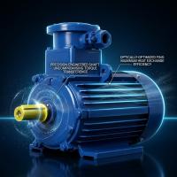 China ATEX Ex d IIC T4 75kW YB3 Asynchronous Flameproof Motor 1480rpm 50Hz for Petrochemical Pump Drive for sale