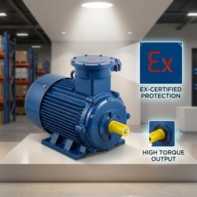China YB3-315M-4 132kW 4 Pole Flameproof Asynchronous Motor 1485rpm 380V 660V Ex d IIC T4 IP55 Heavy Duty for sale