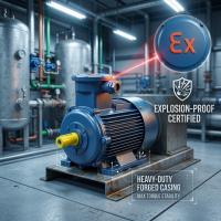 China YB3-315M-2 132kW 2 Pole Explosion Proof Motor 2980rpm IE3 380V 660V Ex d IIC T4 IP55 Frame 315M for sale