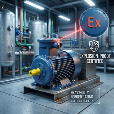 China YB3-315M-2 132kW 2 Pole Explosion Proof Motor 2980rpm IE3 380V 660V Ex d IIC T4 IP55 Frame 315M for sale