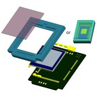 China Customized Image Sensor Packaging Services For PLCC BGA Ceramic Packages for sale