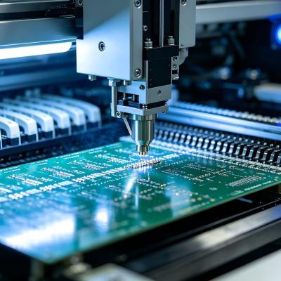 China SMT Surface Mounting Process For Solder Paste Printing / Component Placement / Reflow Soldering for sale