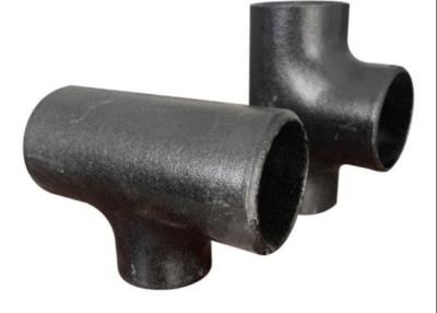 China Ansi B 16.9 A234 Wpb Sch40 Seamless Pipe Fittings Carbon Steel Equal Tee for sale