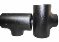 China Painting 45 Degree Carbon Steel Lateral Tee Seamless Pipe Fittings for sale
