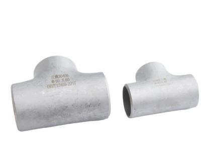 China Ansi B16.9 Sch20 Seamless Pipe Fittings 304 Stainless Steel Equal Tee for sale
