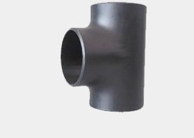 China Sch80 Sch100 Seamless Pipe Fittings Tee Carbon Steel Standard Din for sale