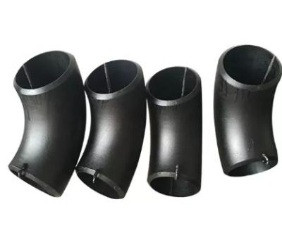China 72inch Sch60 Seamless Pipe Fittings Carbon Steel Bend Elbows Black Painting for sale