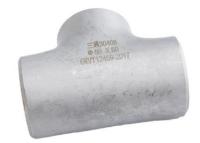 China Butt Weld Fitting ASME Stainless Steel Reducing Tee A234 Wpb for sale
