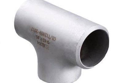 China Sch160 2 Inch Butt Weld Seamless Pipe Fittings , Stainless Steel Pipe Tee for sale