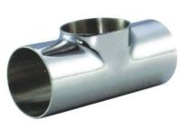 China Connection SCH40 Stainless Steel Tee Fittings Weld Long Type 304 316 Ss for sale